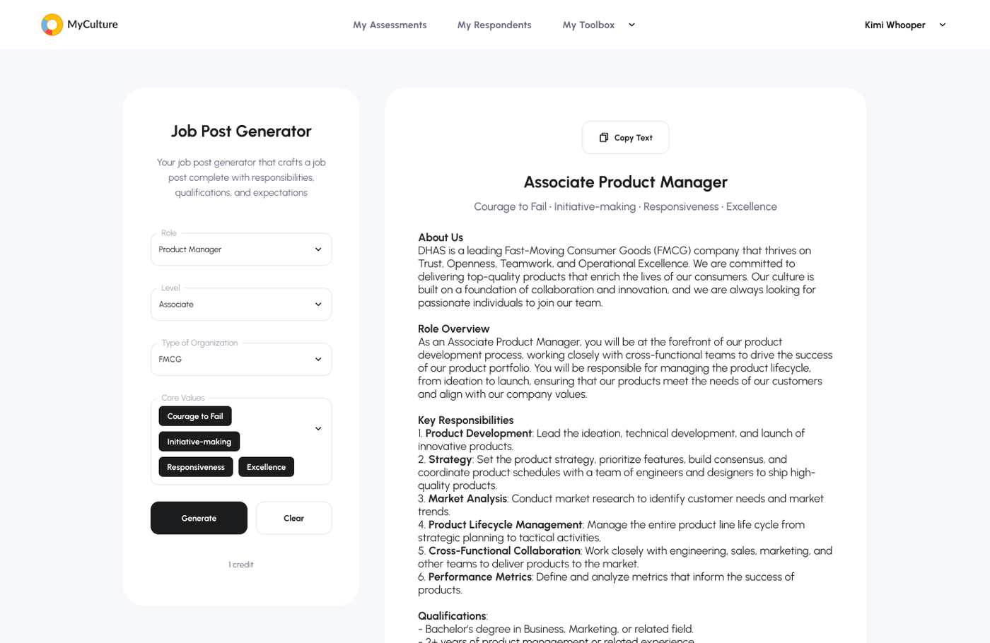 Job Post Generator: AI-Powered Job Descriptions for Effective Hiring
